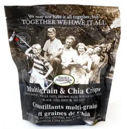 BARRIE'S ASPARAGUS PITA CRACKERS SEVEN GRAINS AND SEEDS